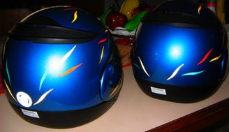 Streetglo Reflective Helmet Decals Motorcycle Graphics Suzuki C50 ...